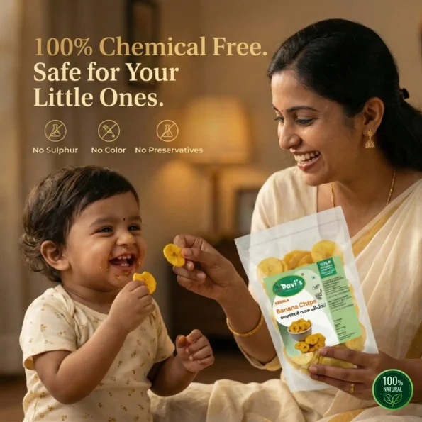 Pavis Kerala Banana Chips | Fresh Coconut Oil Fried | Pure Nendran ...