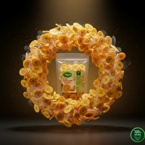 Pavis Kerala Sweet Banana Chips | Pure Pazham Chips | Coconut Oil Fried ...